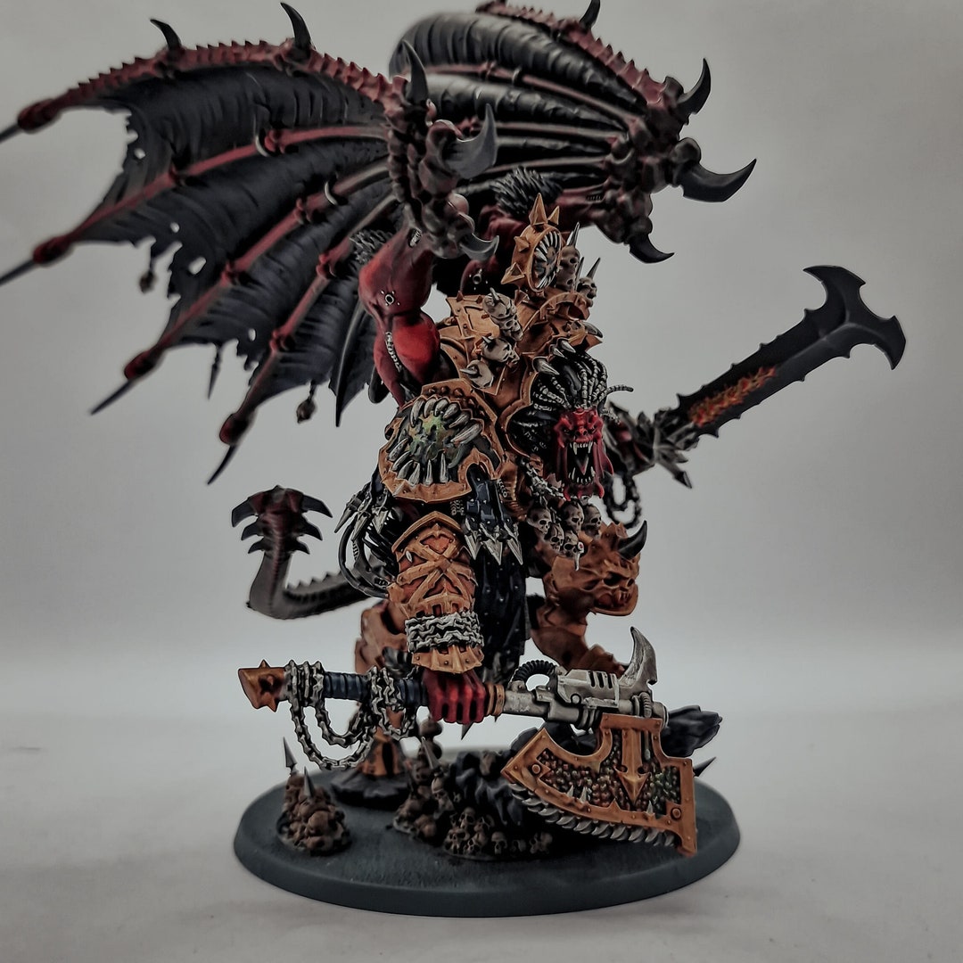 Commission-pro Painted Angron Daemon Primarch of the World Eaters ...