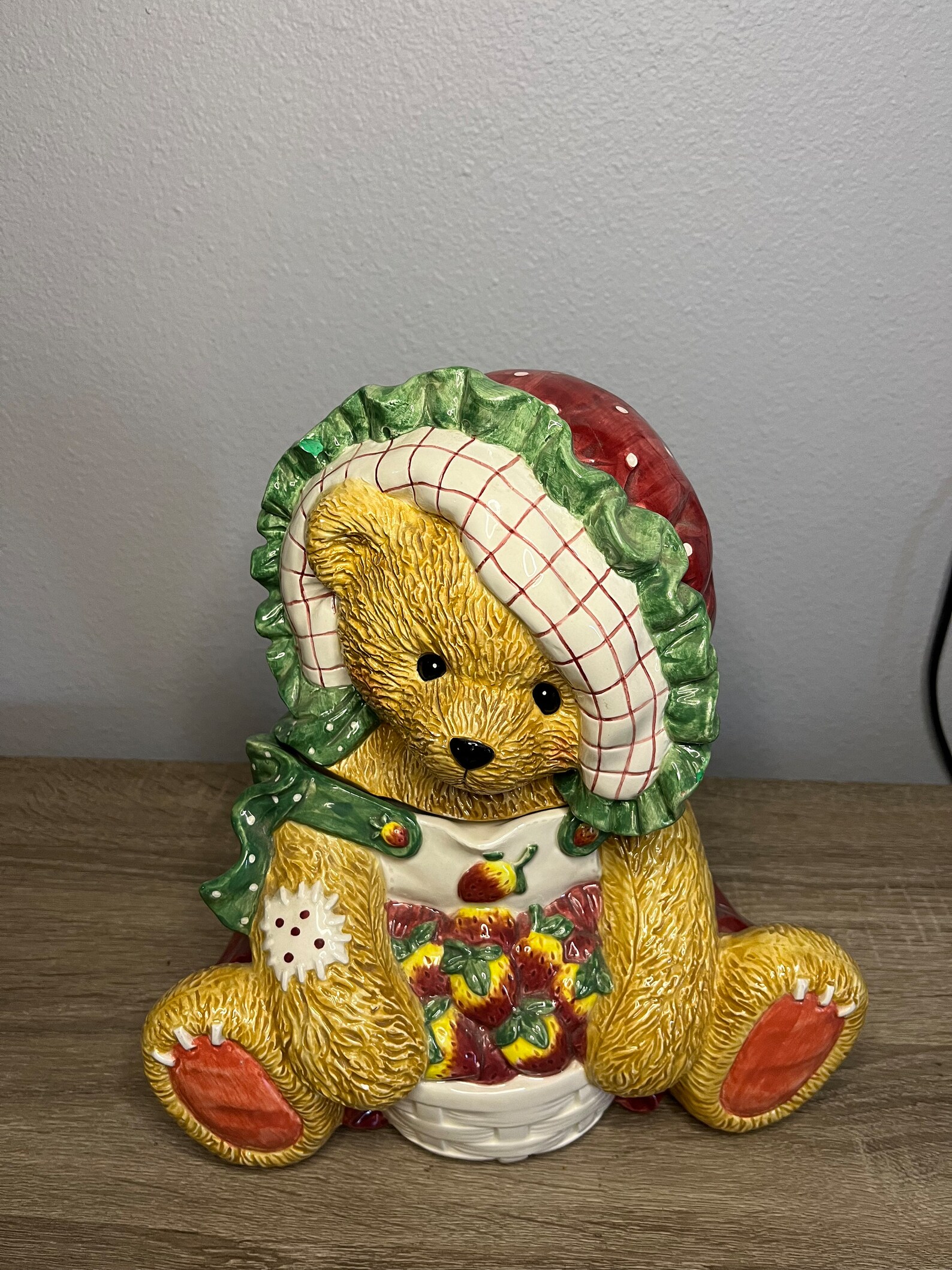1995 RARE Cherished Teddies girl Teddy Bear Holding - Etsy