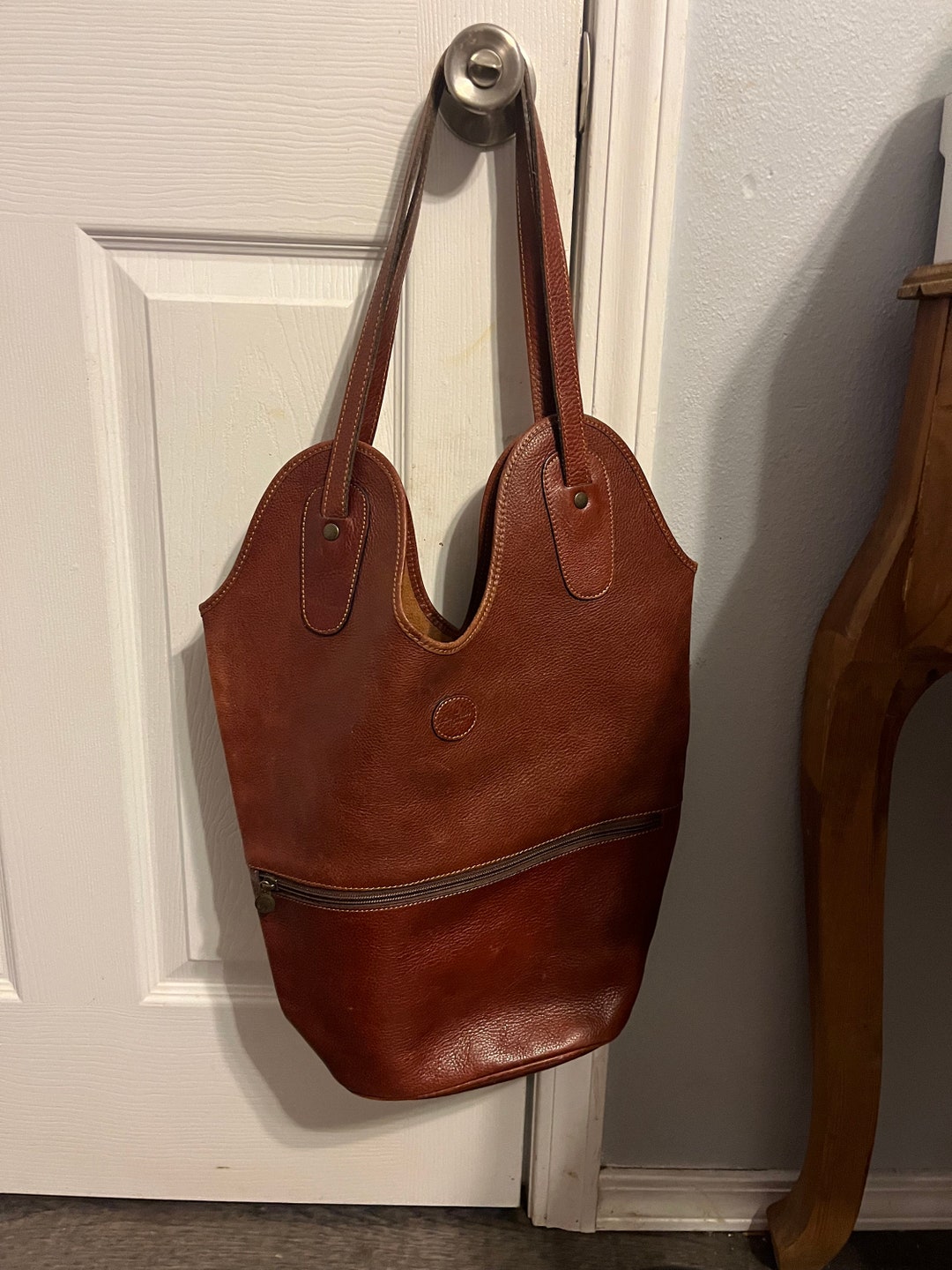 Leather La Sella Roma Purse - Etsy