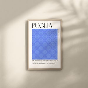 Italian Printable Wall Set of 3, Trendy Wall Set, Italy, Puglia, Retro ...