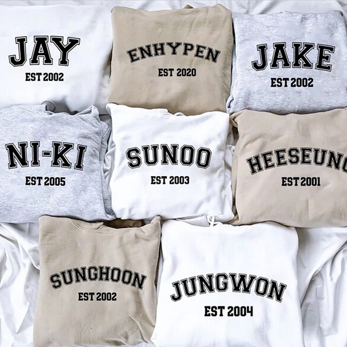 Enhypen Members Sweatshirt, Enhypen Member Shirt, Enhypen Engene Shirt ...