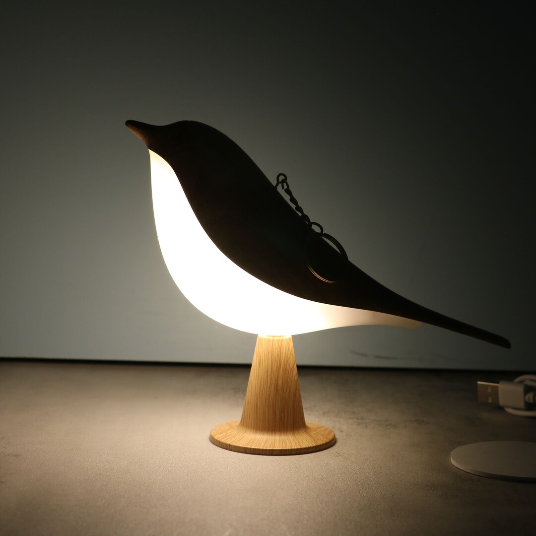 Burlywood ABS Material Bird Night Lights Aesthetic Desk Lamp - Etsy