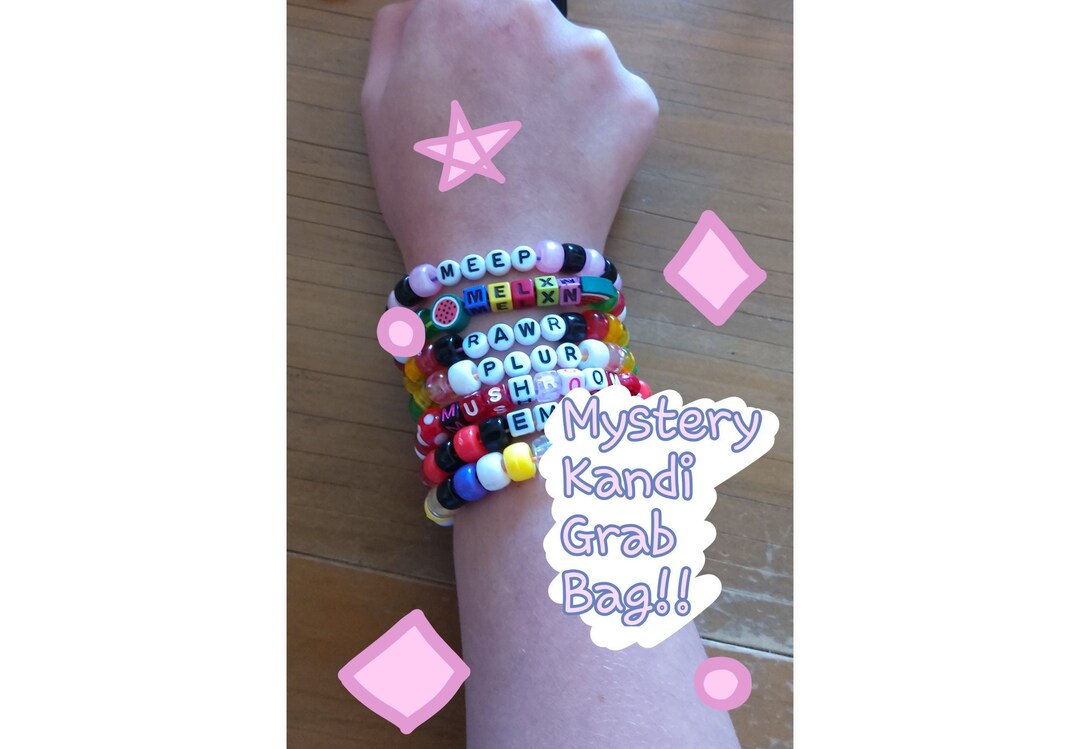 Kandi Grab Bag Kandi Mystery Box - Etsy UK