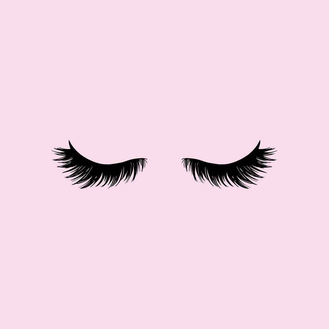 Eyelashes Svg Cut File,lashes Svg, Lash Extensions Svg Cutting Files ...