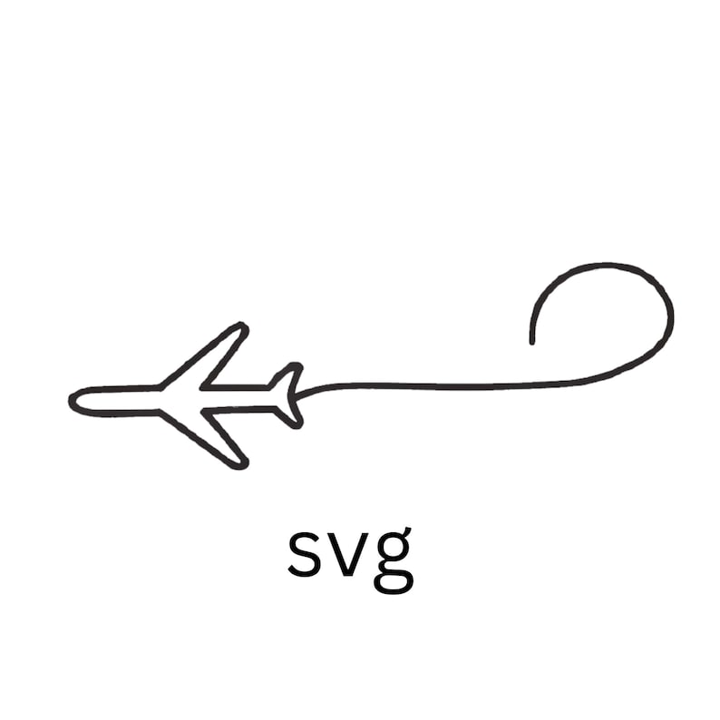 Airplane SVG Files Airplane Cut Files Airplane Vector - Etsy