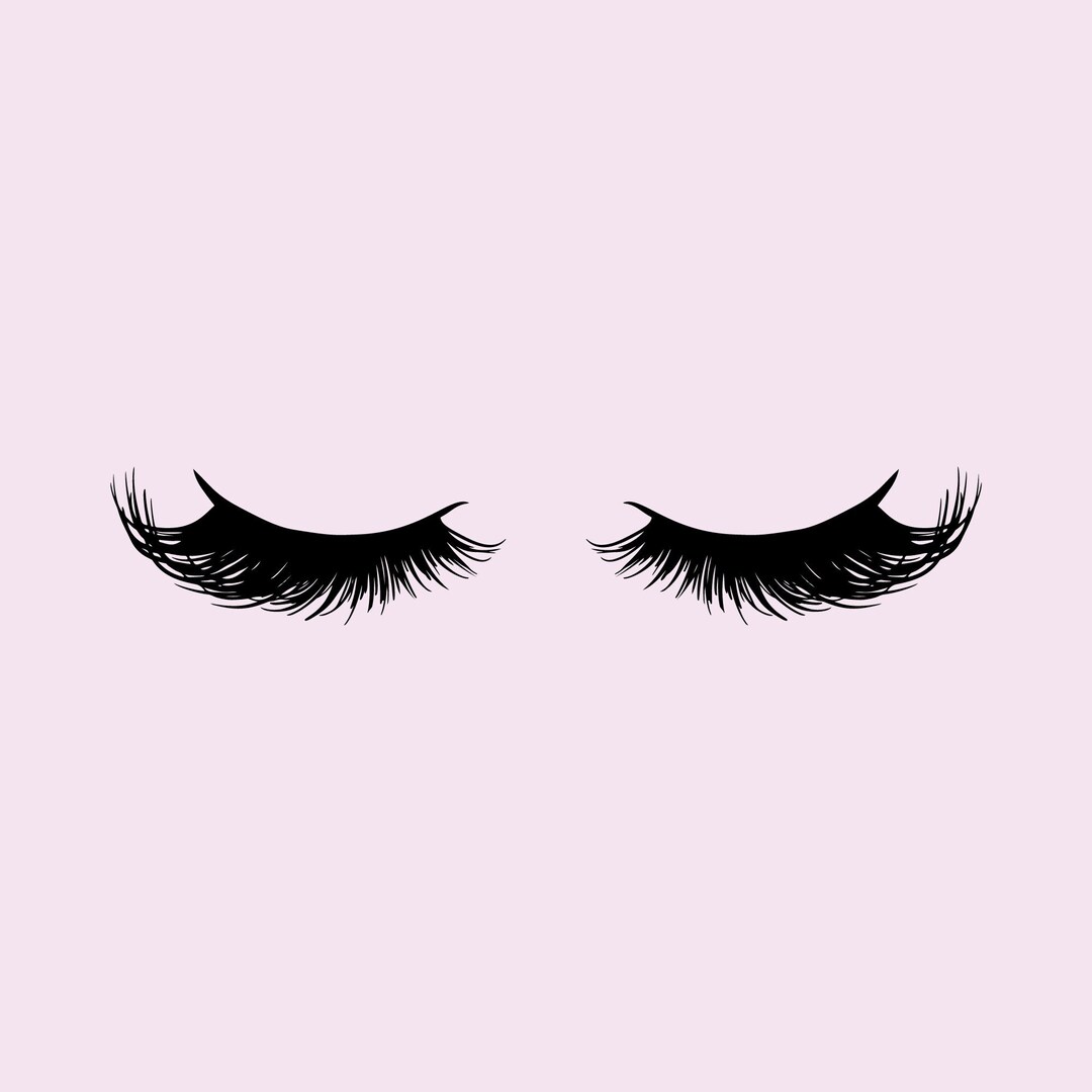 Eyelashes Svg Cut File,lashes Svg, Lash Extensions Svg Cutting Files ...