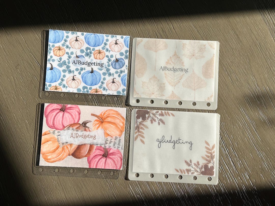 Autumn Collection Cash Envelopes - Etsy