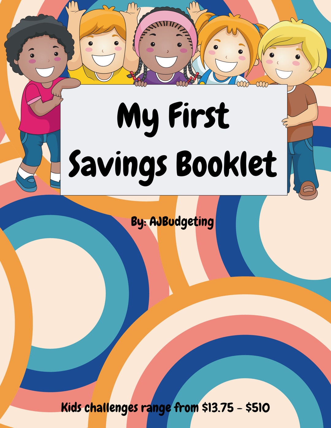 My First Savings Booklet - Etsy