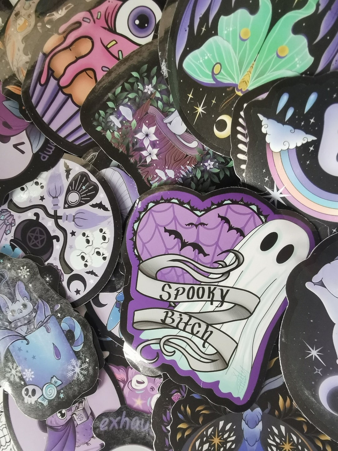 Mystery Sticker Box Pack Random Spooky , Halloween, Ghosts, Cute,fun ...