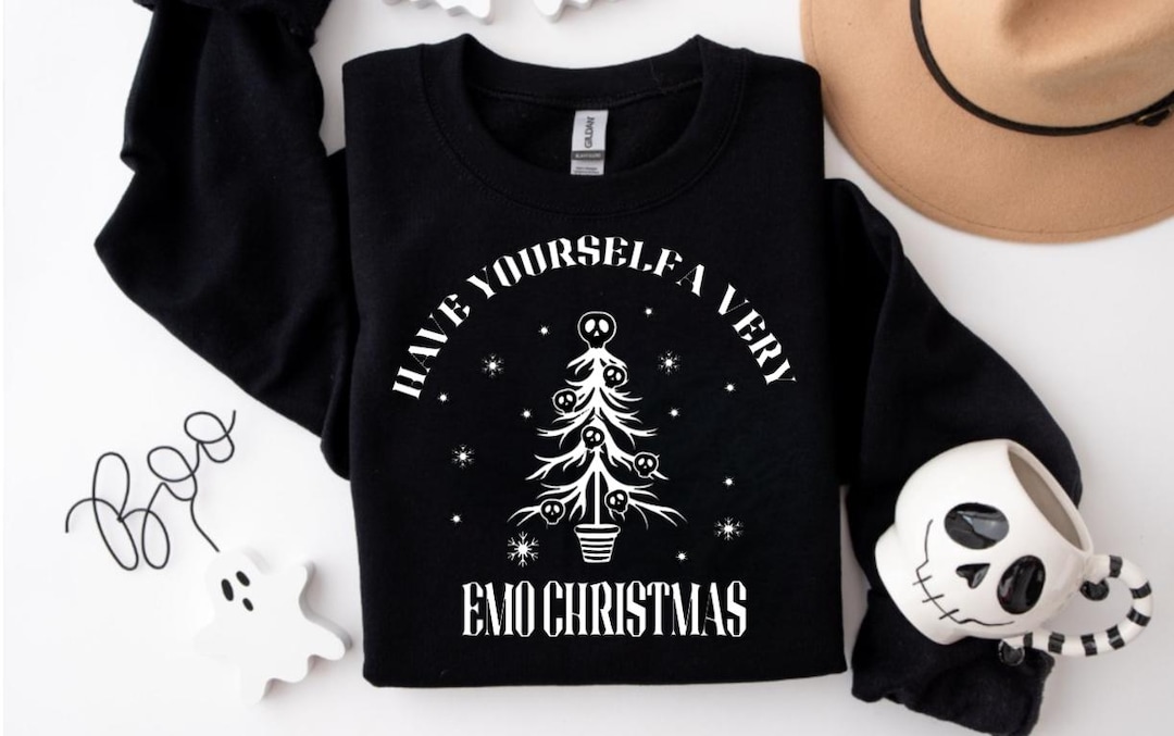 Have Yourself a Very Emo Christmas - Emo Xmas Jumper -goth Christmas ...