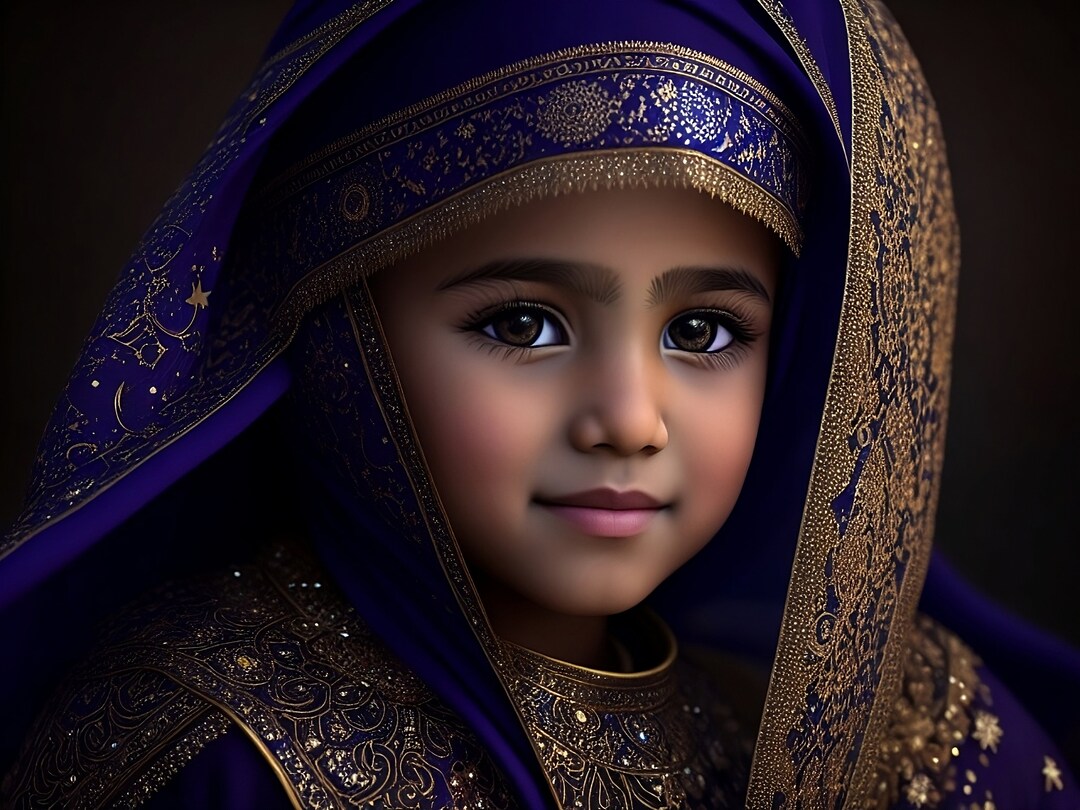 Arabic Young Prince - Digital Artwork Embracing Royal Heritage and ...