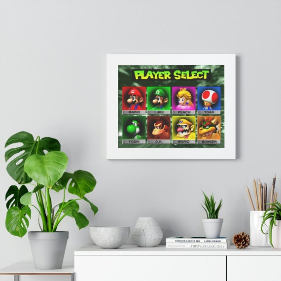 Mario Kart 64 Character Select