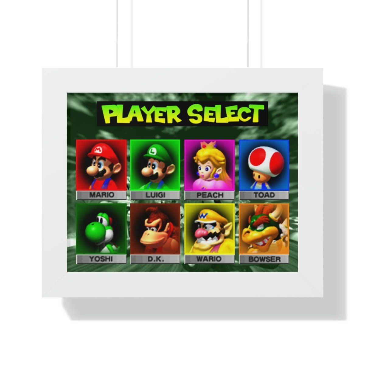 Mario Kart 64 Character Select