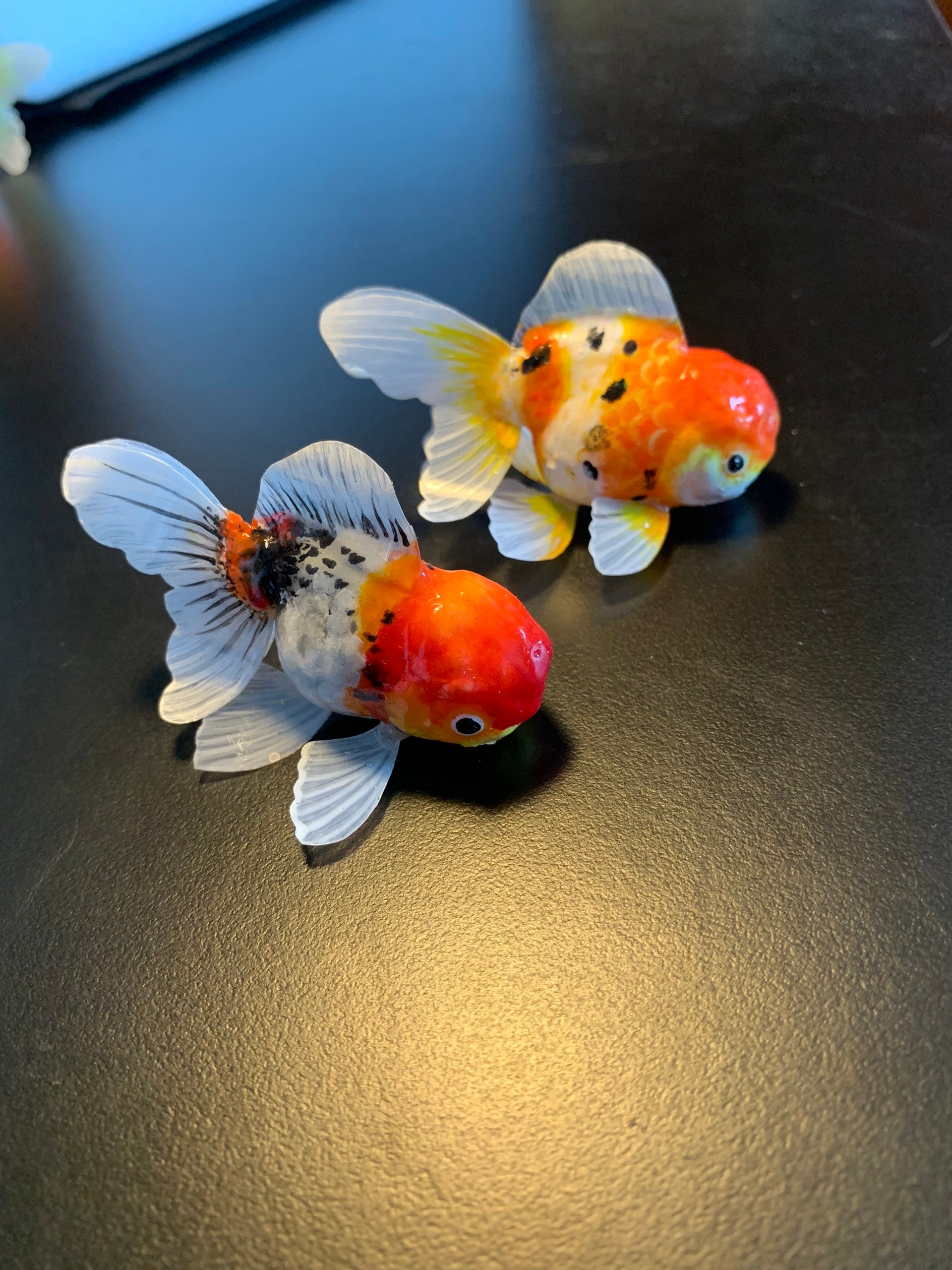 Mini Ranchu Fish Model Maruko Fish Model King of Goldfish - Etsy Canada
