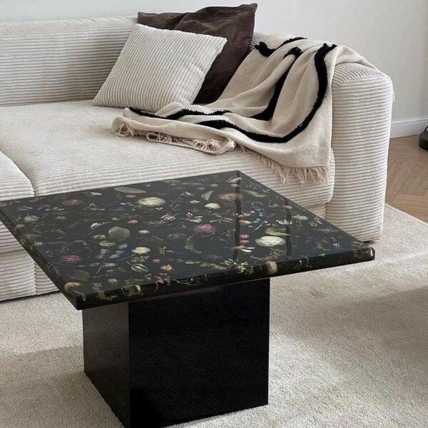 Floral Coffee Table - Etsy