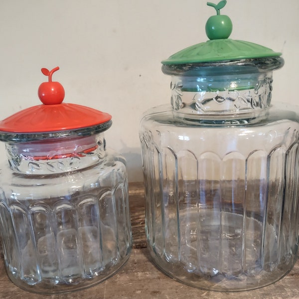 Apple Canisters - Etsy