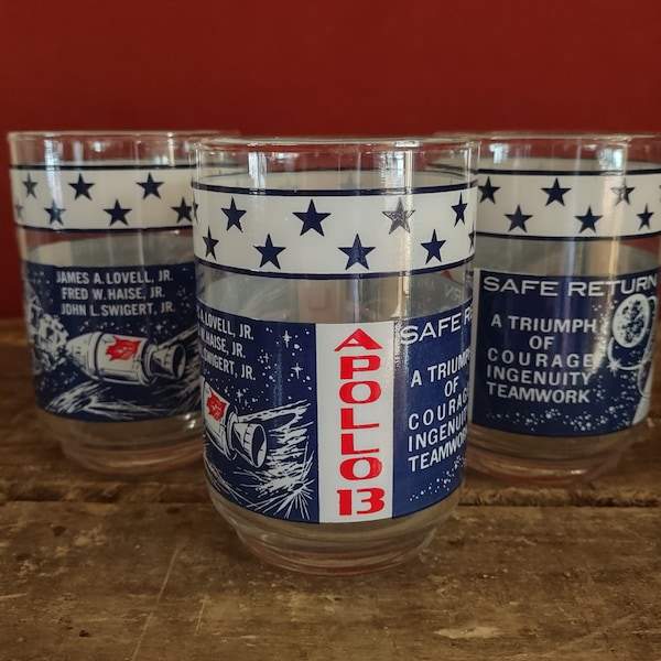 Libbey Apollo Mission Glasses - Etsy
