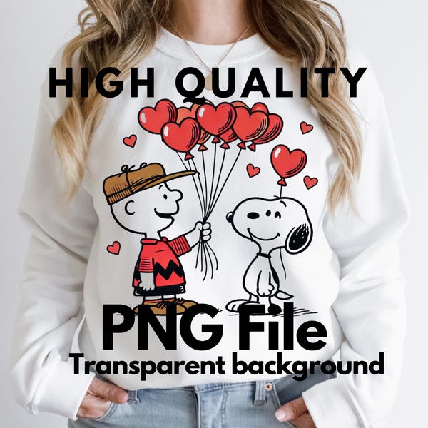 Snoopy Valentine - Etsy