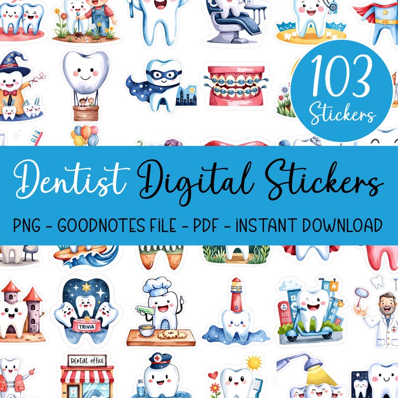 Cute Tooth Clipart - Etsy