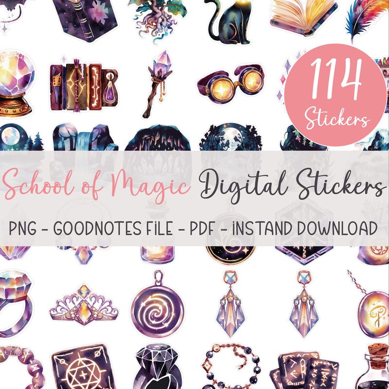 Magical Wall Art Sticker - Etsy