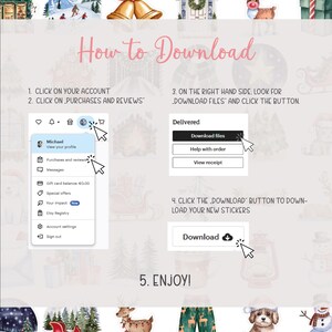 109 Christmas Planner Goodnotes Digital Stickers, Goodotes Cozy ...