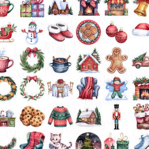 109 Christmas Planner Goodnotes Digital Stickers, Goodotes Cozy ...