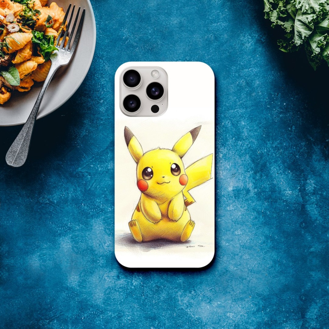 Pikachu Illustration iPhone Case Pokemon Cover iPhone Case 7-15 Pro Max ...