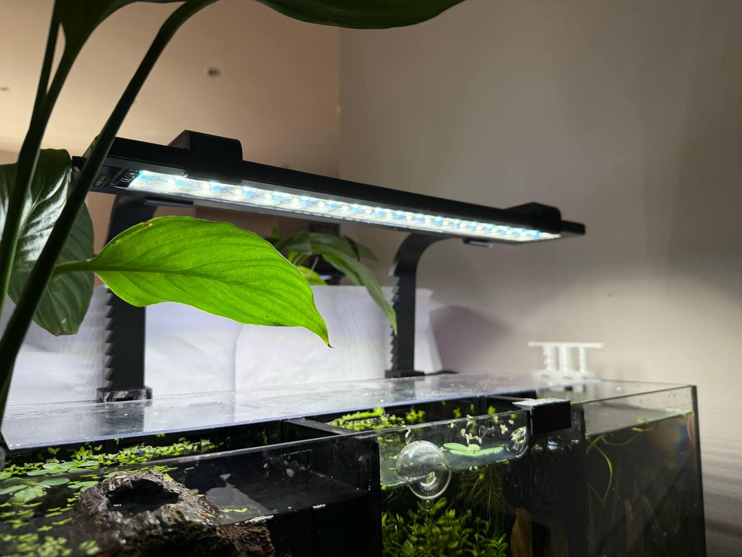 Adjustable Rimless Back-hanging Light Riser | Custom Fit | Aquascaping ...