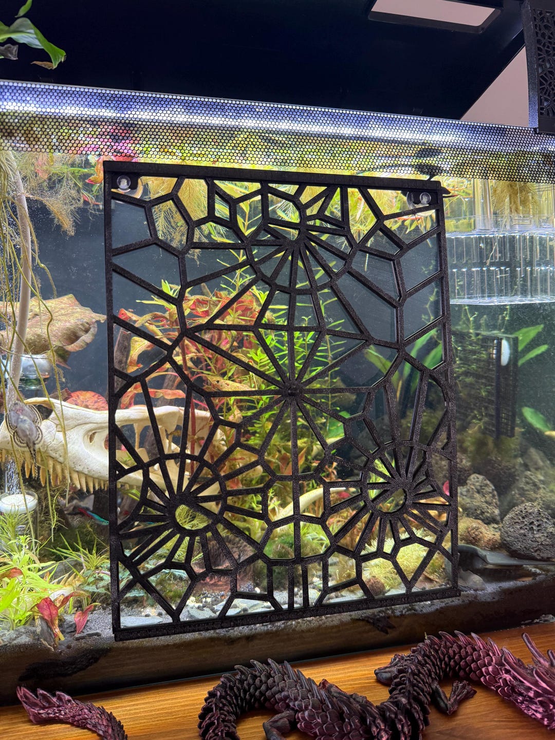 Moss Wall/ Pattern for Aquariums & Fish Tanks - Full Modular Easy Grow ...