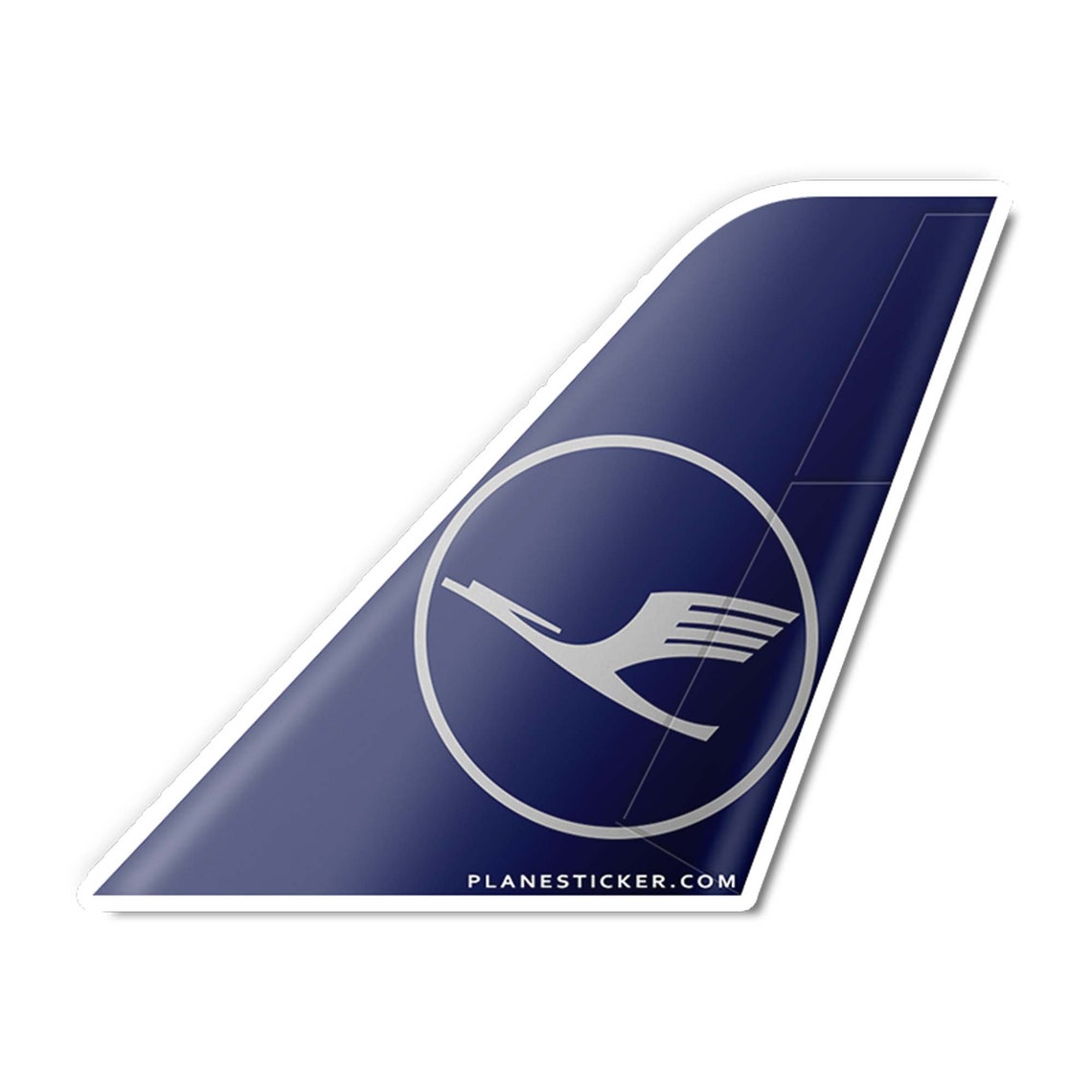 Lufthansa Tail Diecut Sticker - Etsy