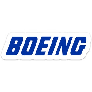 Boeing Bumper Sticker - Etsy