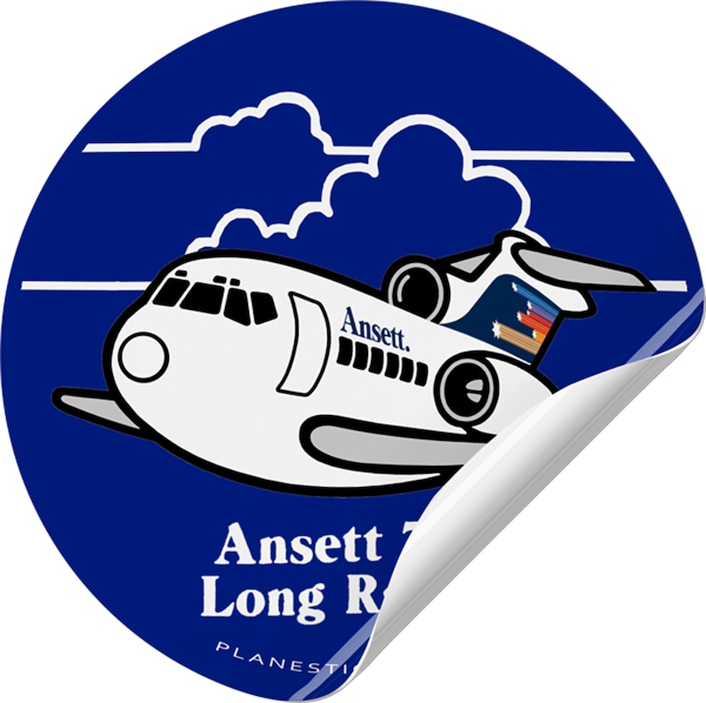 Ansett Boeing 727 Retro - Etsy