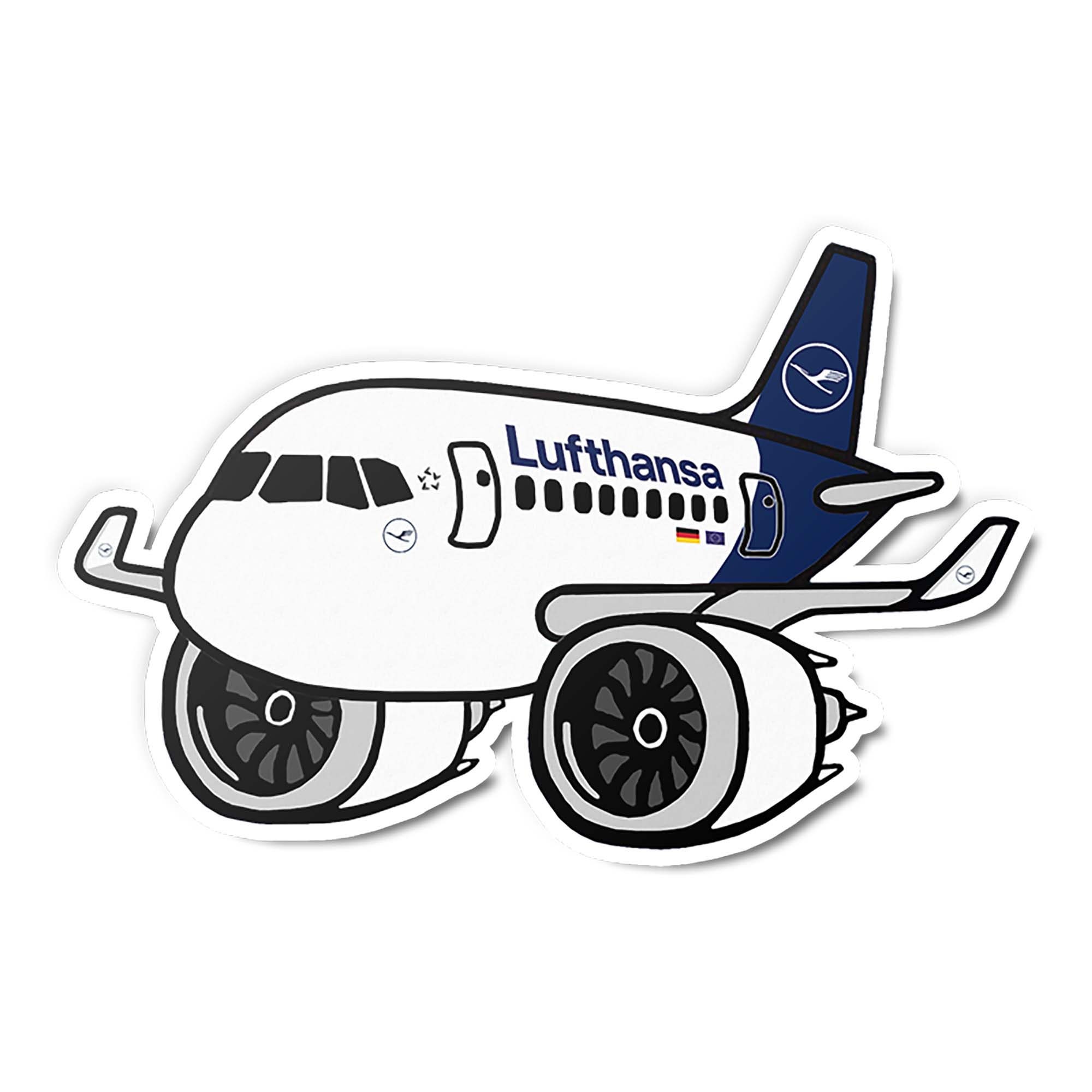 Lufthansa A320 NEO Diecut Sticker - Etsy