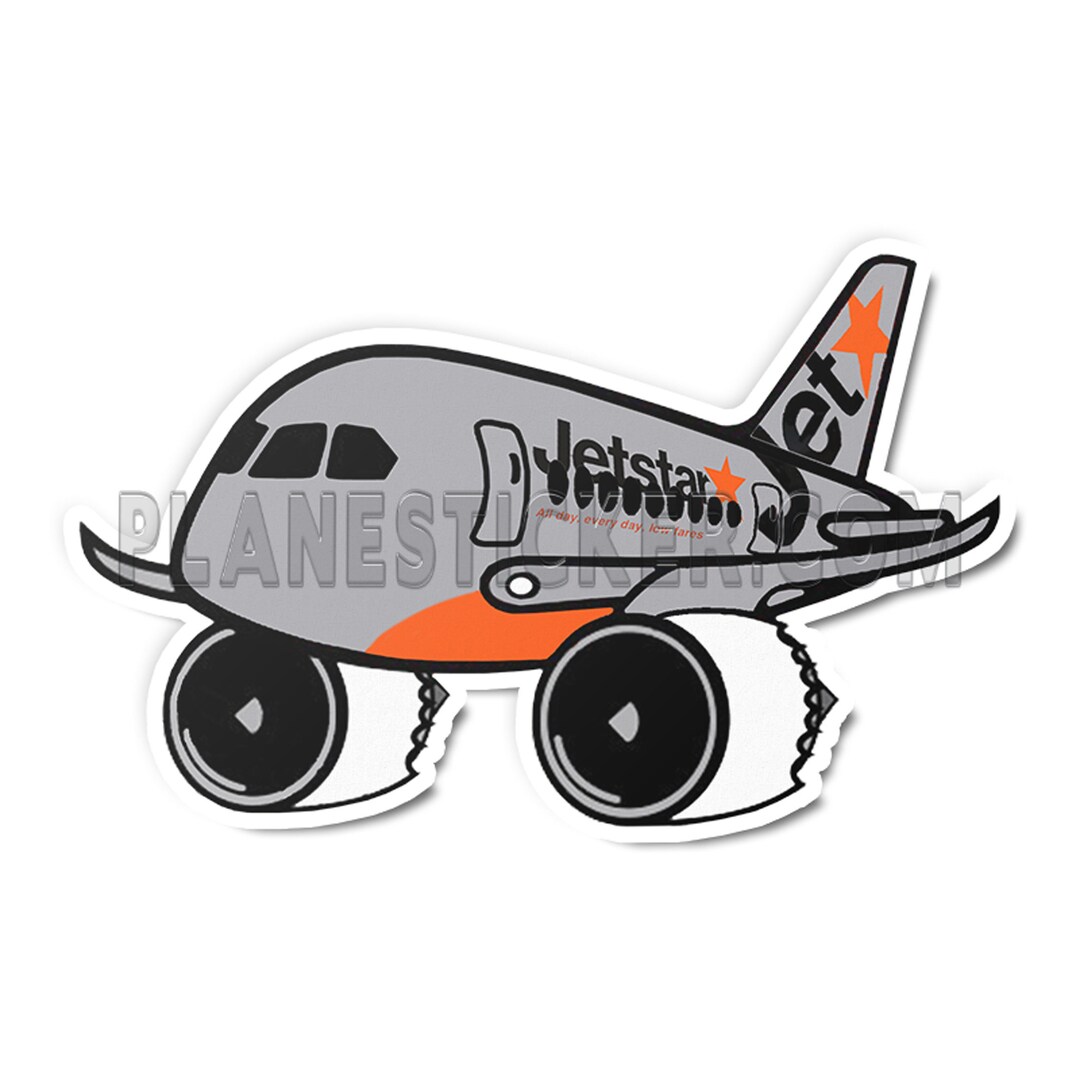 Jetstar Boeing 787 Diecut Sticker - Etsy