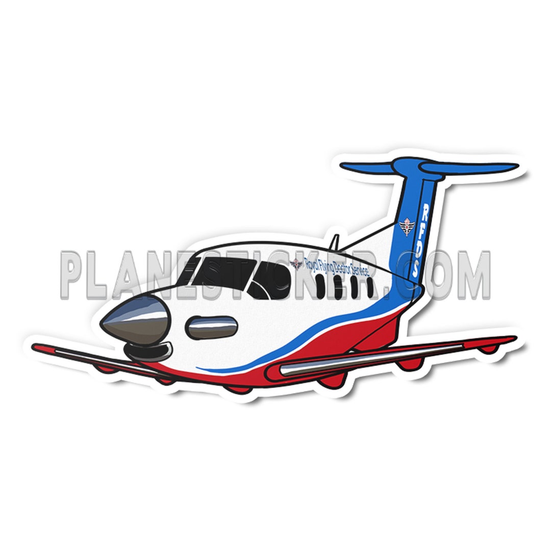 RFDS Beechcraft King Air B350 Diecut Sticker - Etsy