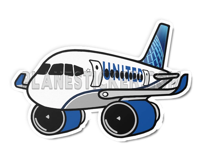 United Airlines Boeing 767 Sticker Decal - Etsy Canada