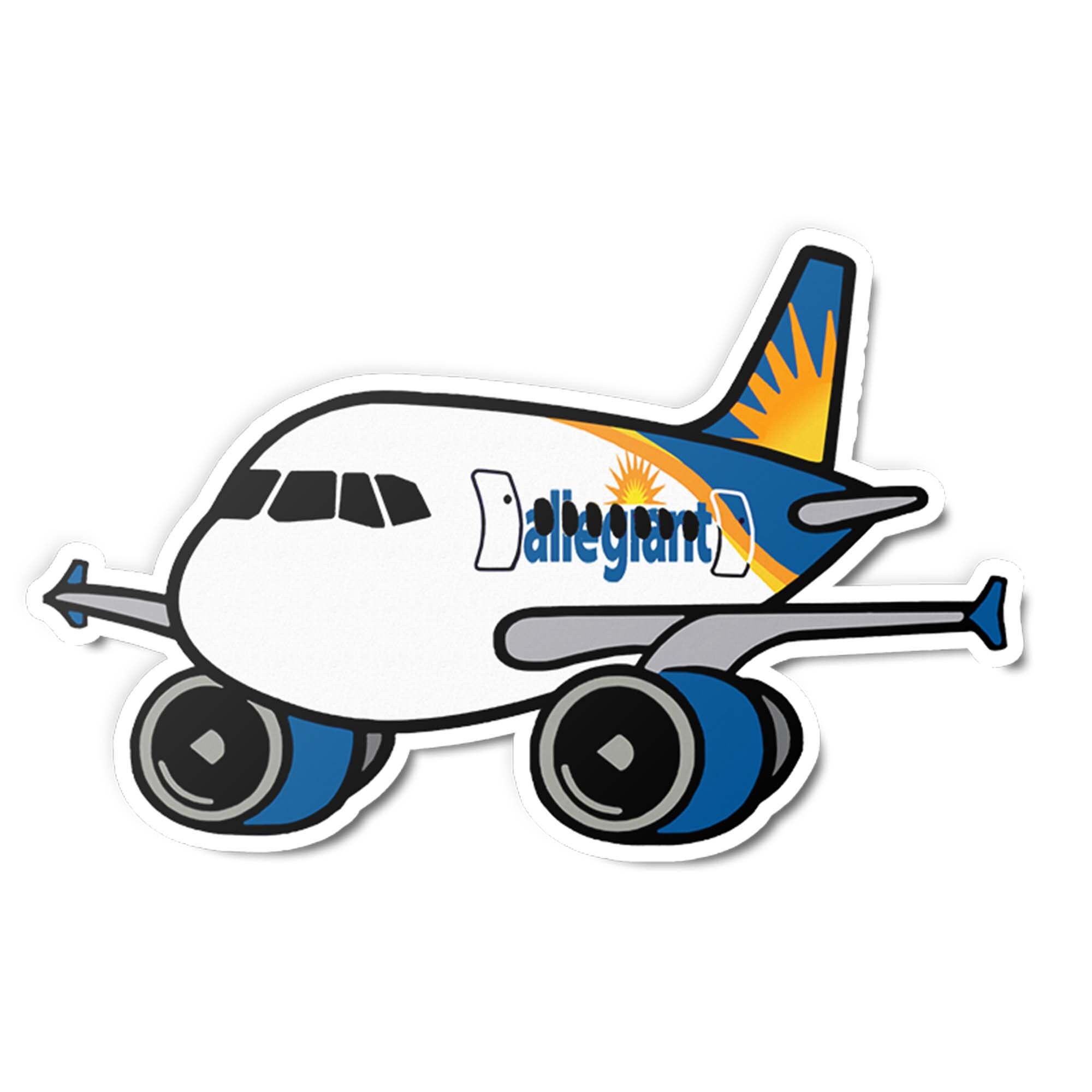 Allegiant Air A320 Diecut Sticker - Etsy