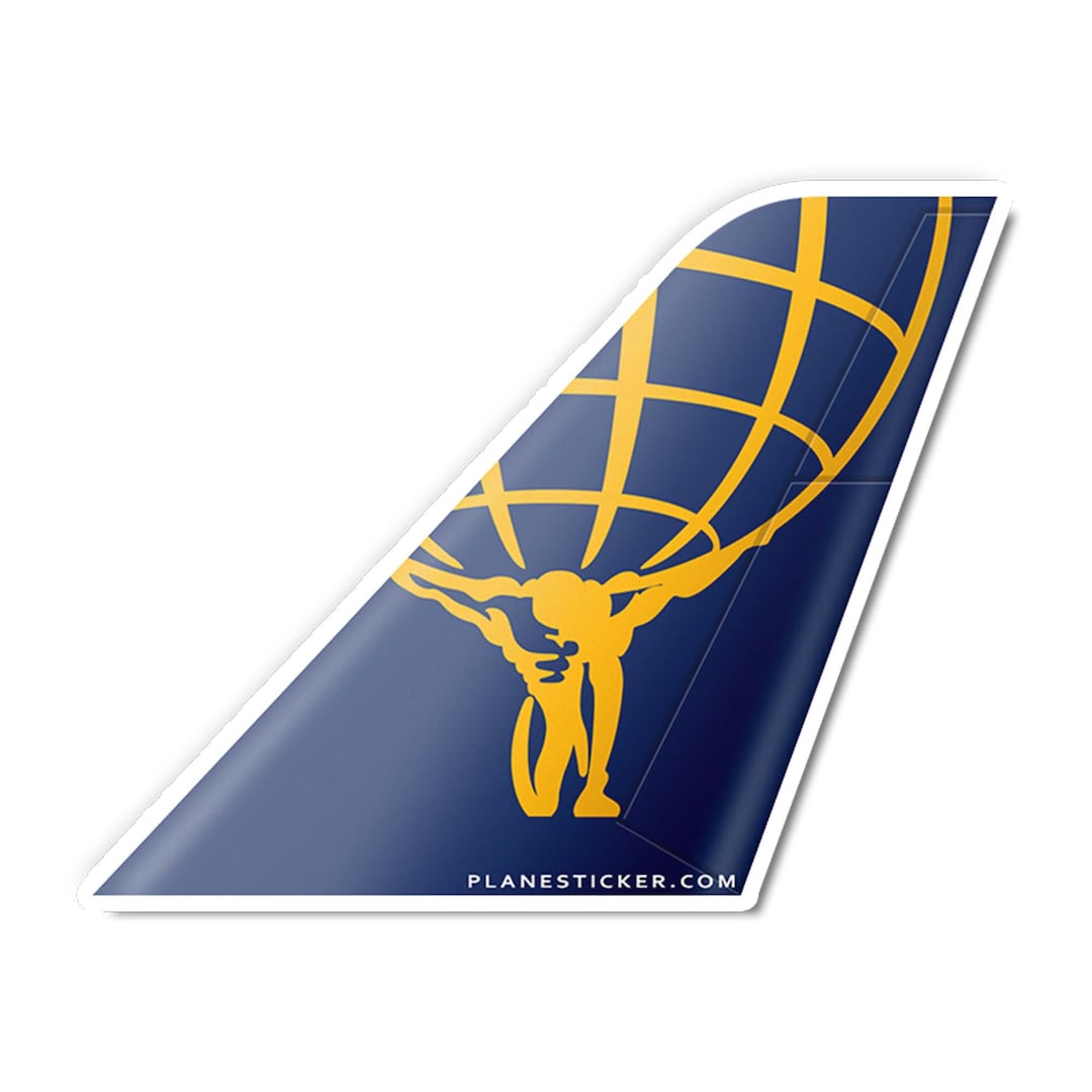 Atlas Air Tail Diecut Sticker - Etsy