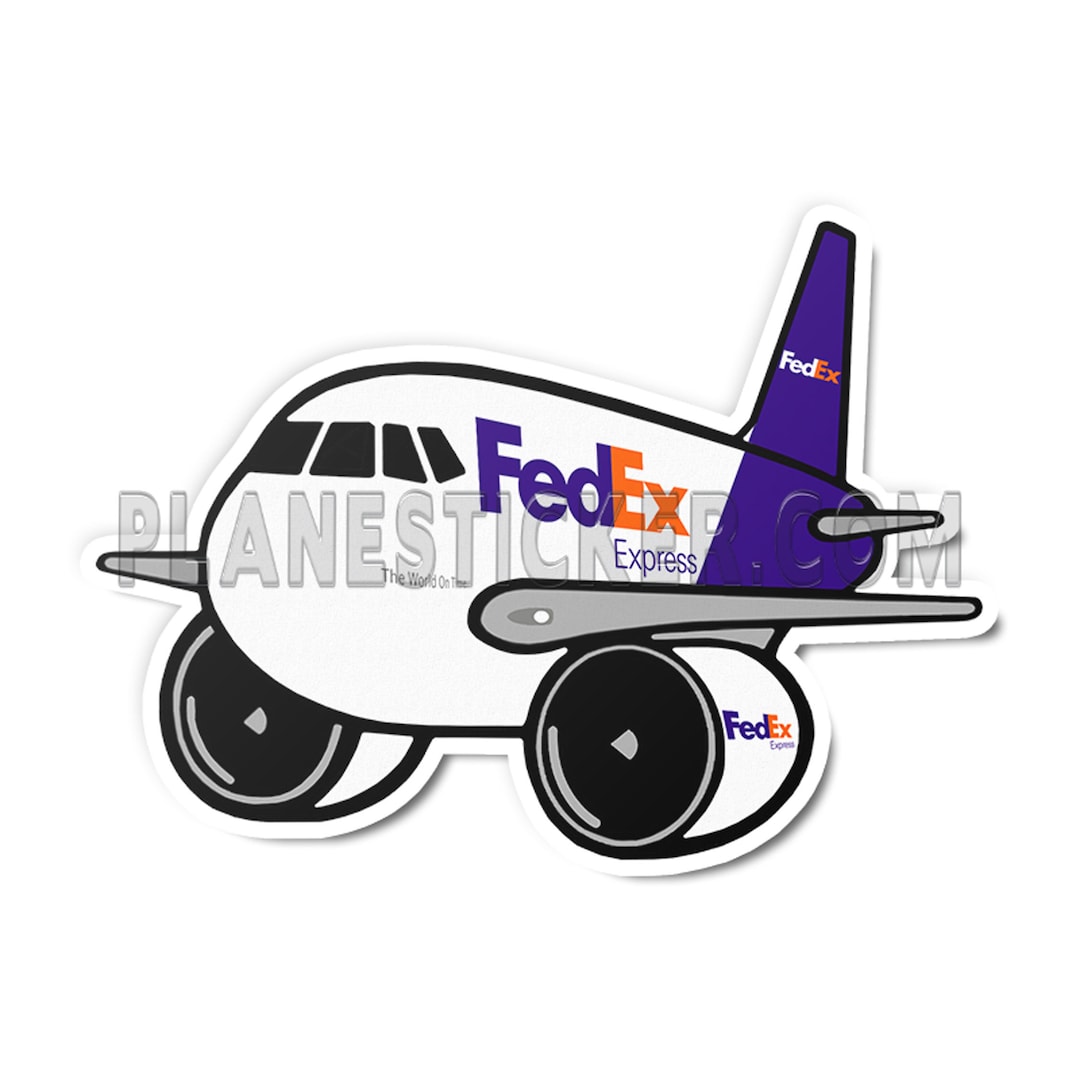Fedex Boeing 767F Diecut Sticker - Etsy