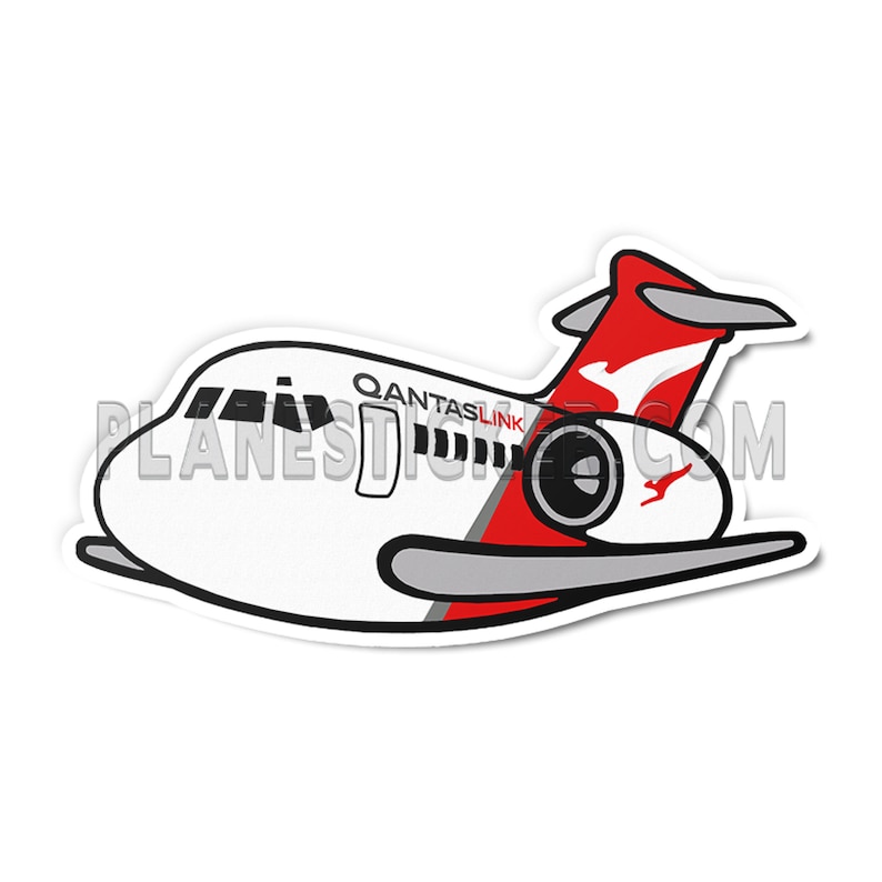 Qantaslink Boeing 717 Diecut Sticker - Etsy