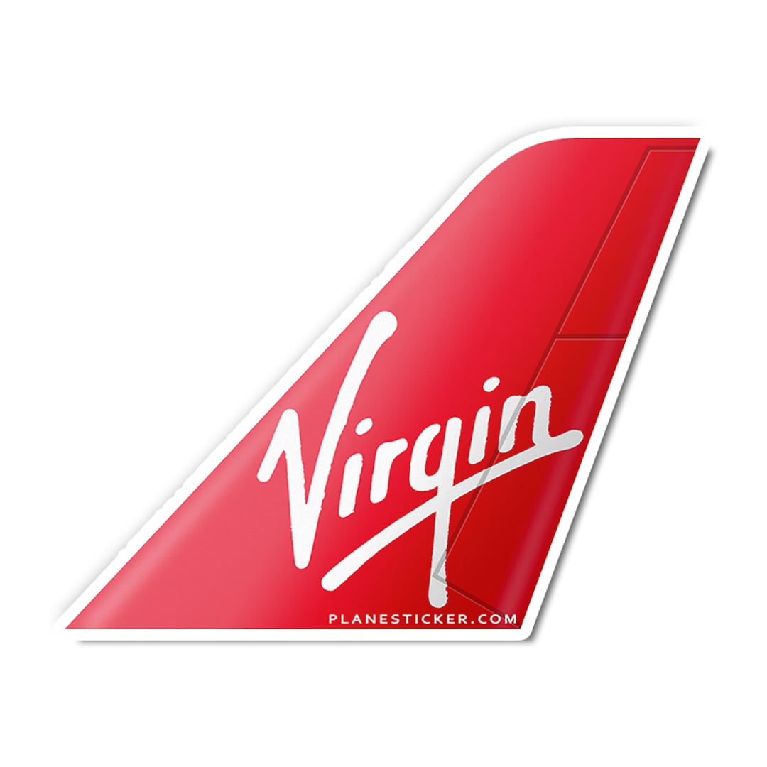 Virgin Atlantic Tail - Etsy