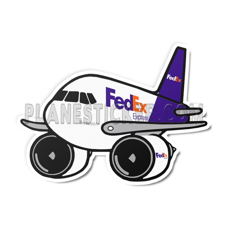 Fedex Boeing 777F Diecut Sticker - Etsy