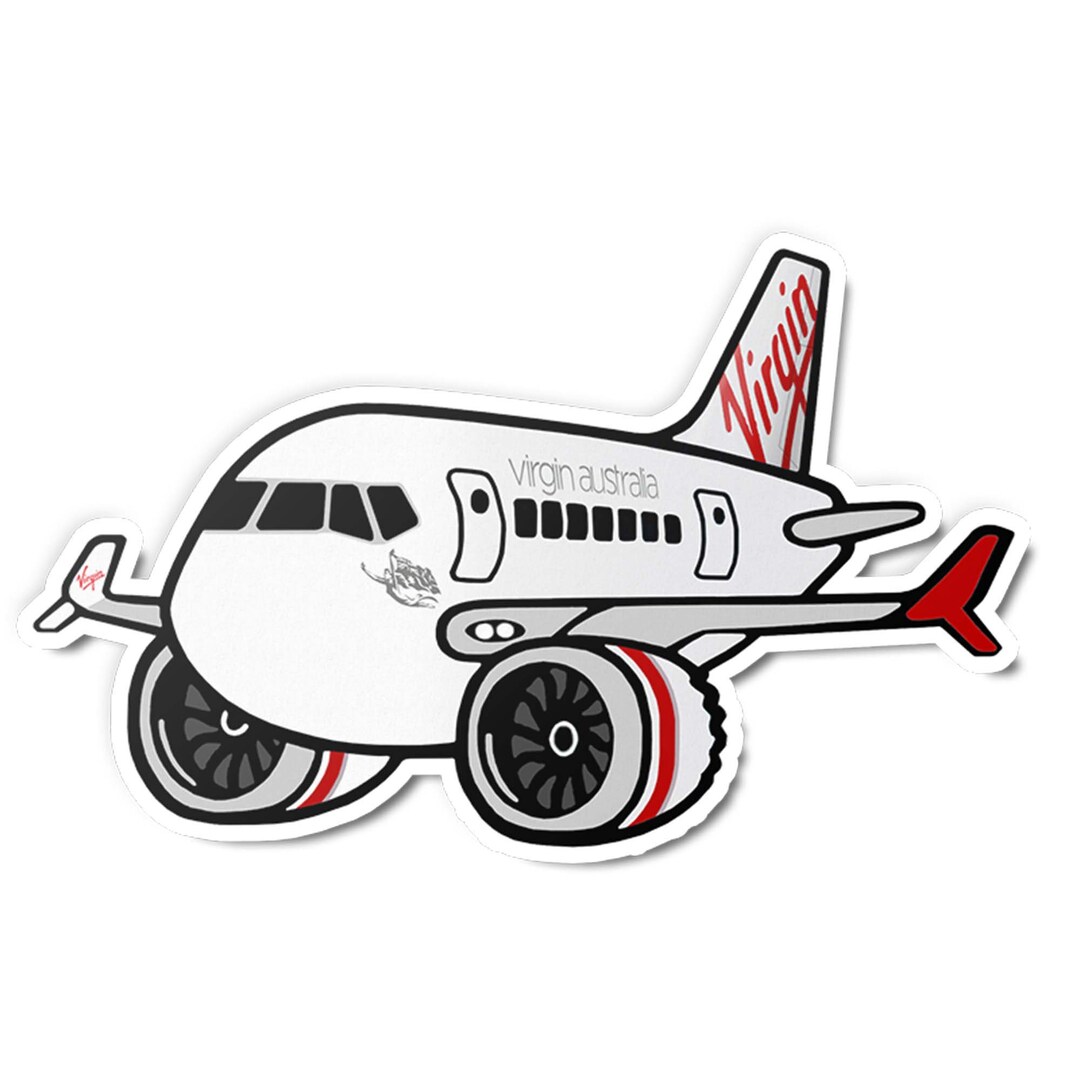 Virgin Australia B737 MAX Diecut Sticker - Etsy