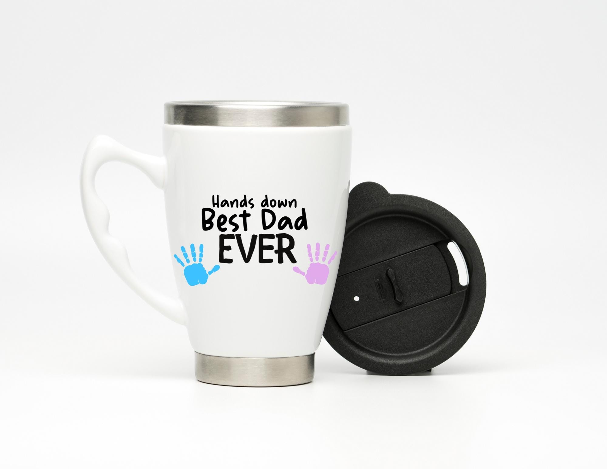 Fathers Day SVG, Hands Down Best Dad Ever, Best Dad, Hand Prints ...