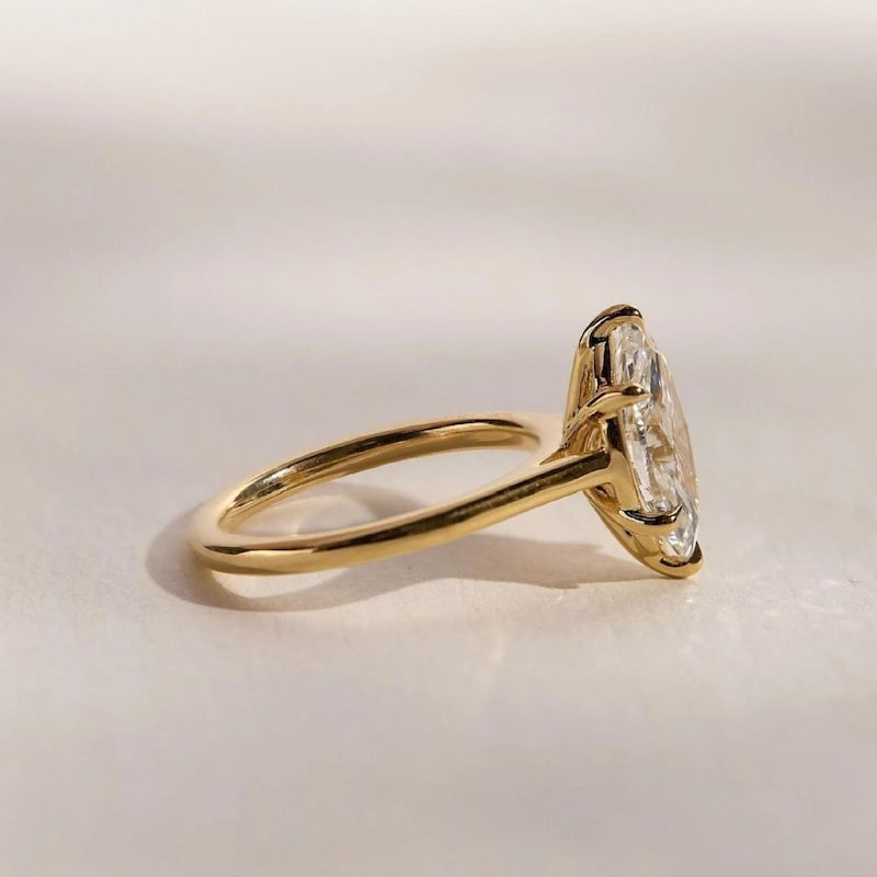 Engagement Ornament Marquise - Etsy UK