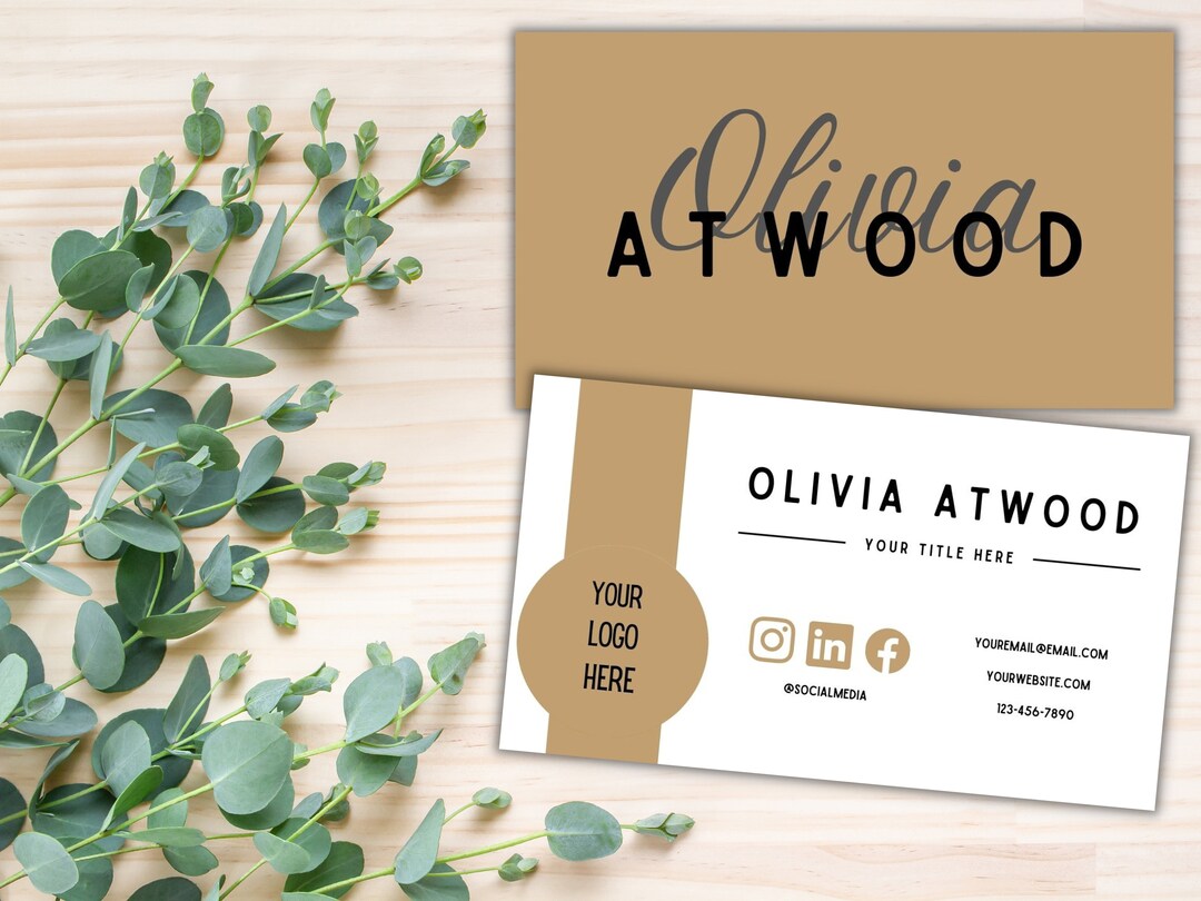 Buisness Card Template Editable Template DIY Buisness Card Canva ...