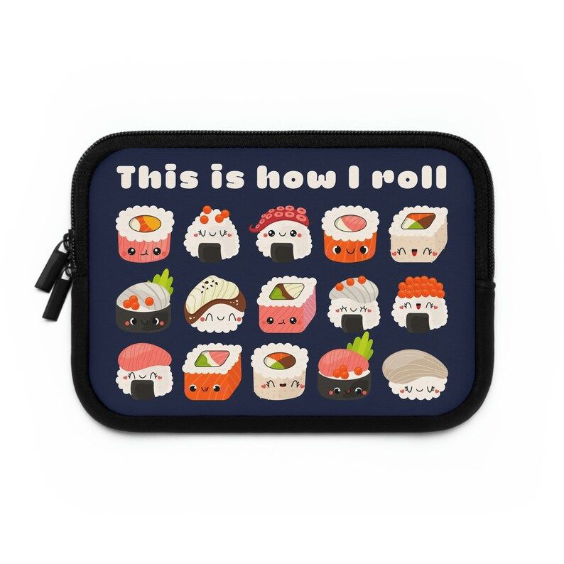 Cute Laptop Sleeve Sushi Laptop Cover Funny MacBook Sleeve Japanese ...