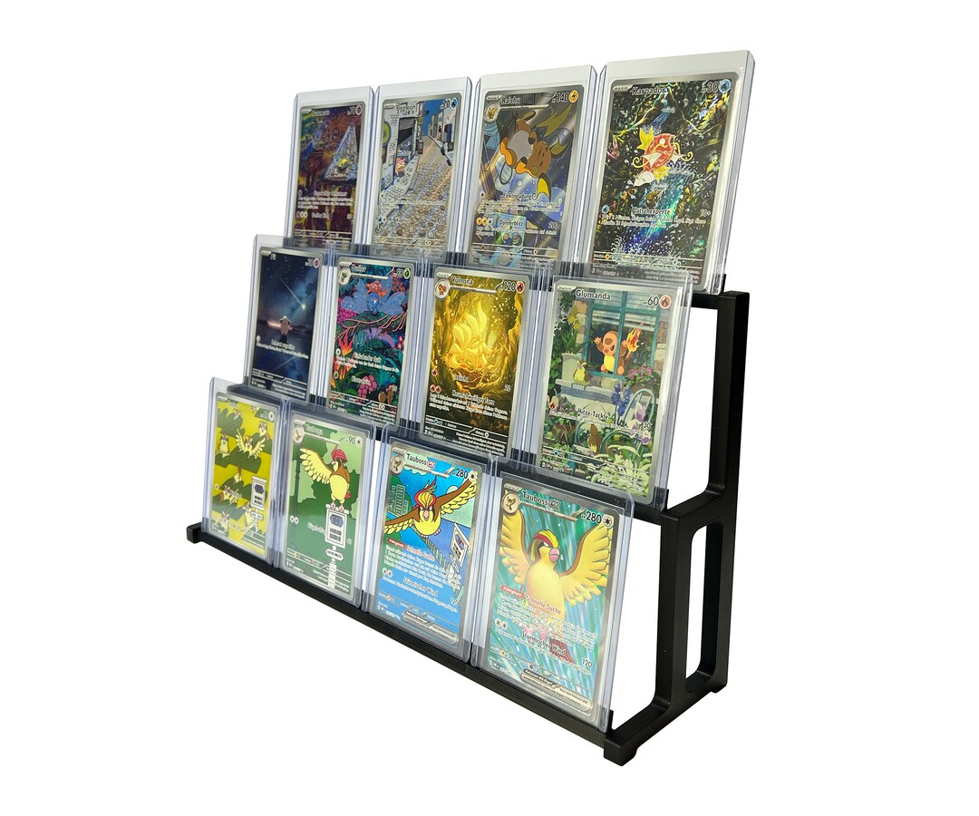 Toploader Trading Card Display for 8 to 12 X Toploader 3" X 4" Lavarig ...