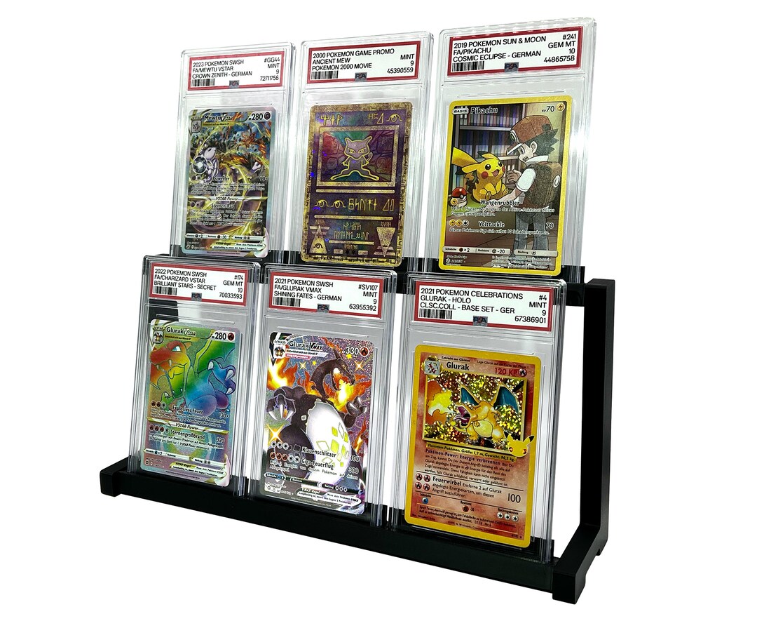 PSA Trading Card Display for PSA Grading (pokemon, Football, Dragon ...