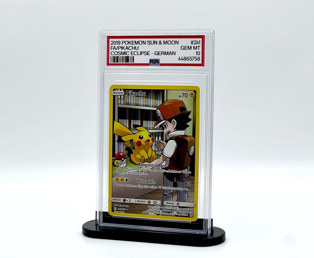 PSA Trading Card Stand for PSA Slabs pokemon, Football, Dragonball ...